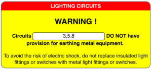 Consumer Unit Signage & Labels - Pro Certs Software