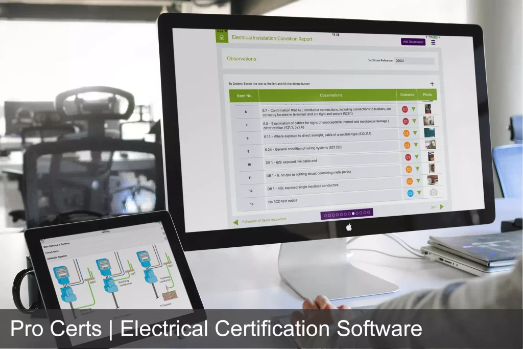 Electrical Apps & Certification Software - Pro Certs Software