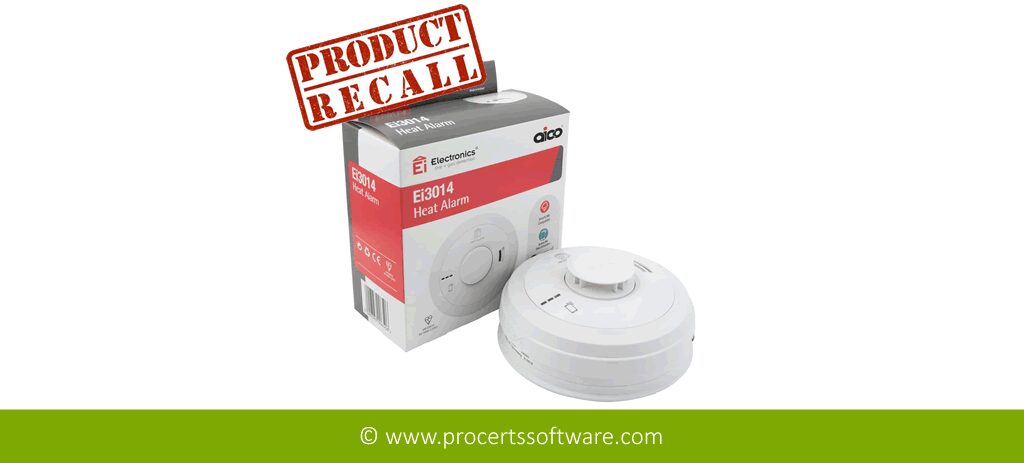 Aico Ei3014 Heat Detector Safety Recall - Safety Recalls